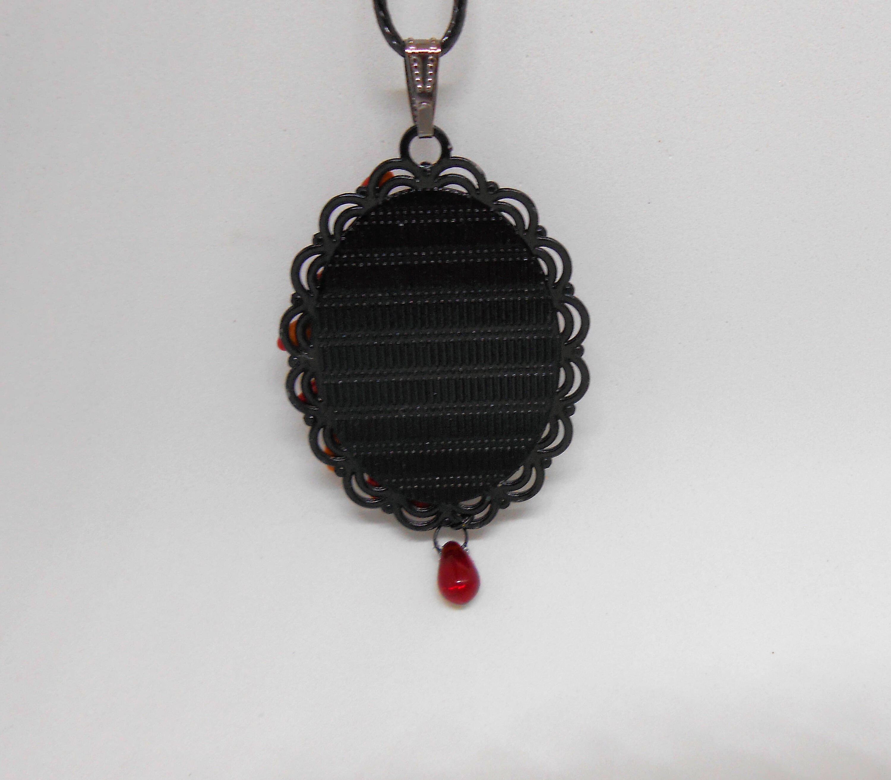 Red Diamond Dragon Necklace . - Etsy