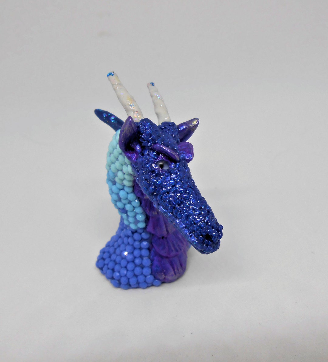 Blue Diamond Dragon Head - Etsy