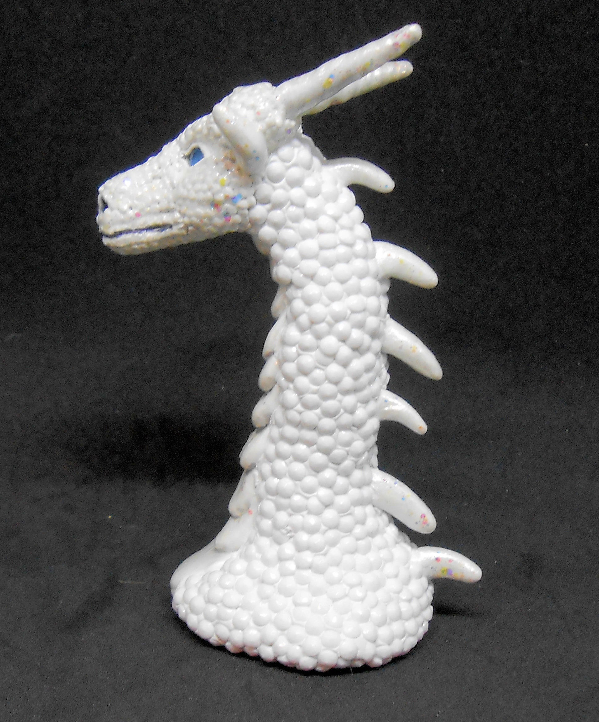 White Diamond Dragon Head - Etsy