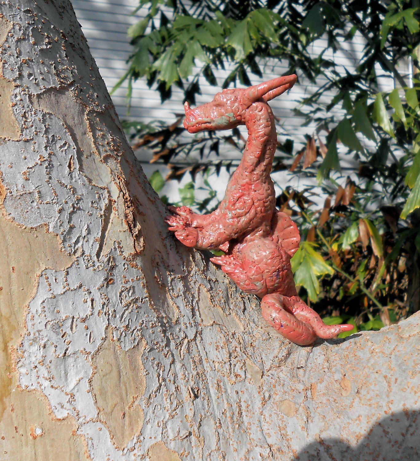 Red Granite Dragon Polymer Clay | Etsy