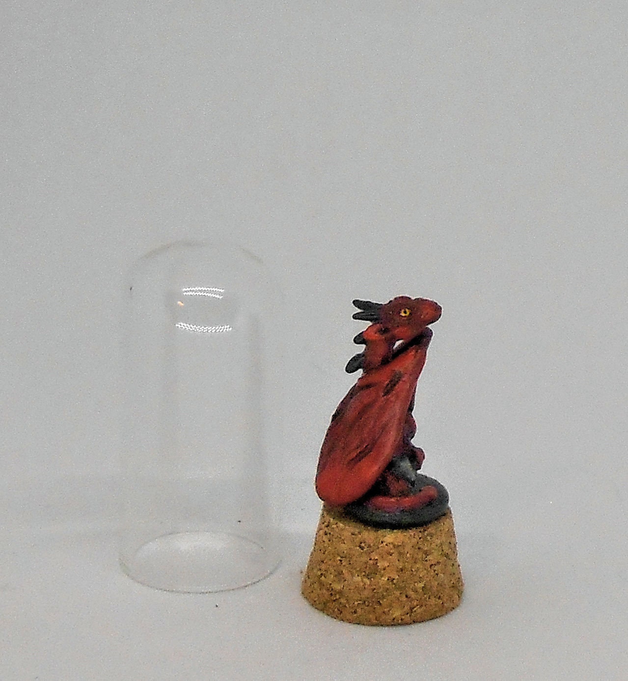 Red Polymer Clay Dragon - Etsy