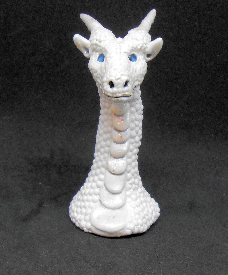 White Diamond Dragon Head - Etsy