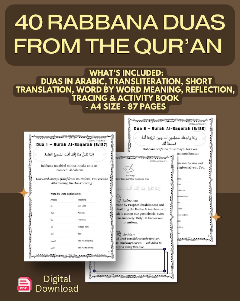 40 Rabbana Duas From the Quran – Word-by-word Meanings, Reflections ...
