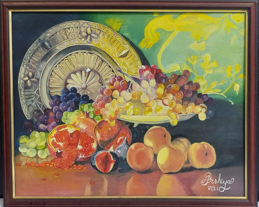 Original Oil Painting on Canvas Board, 50x40 Cm – One of a Kind Wall ...