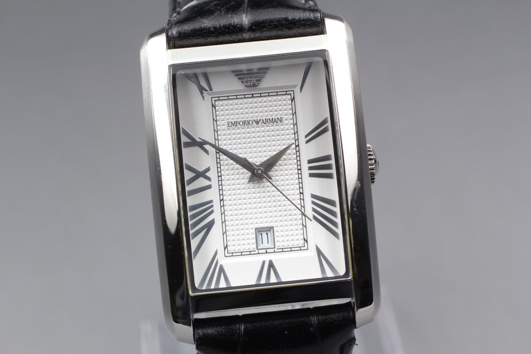 Vintage Emporio Armani Roman Numeral Watch: AR-0156, Near Mint - Etsy