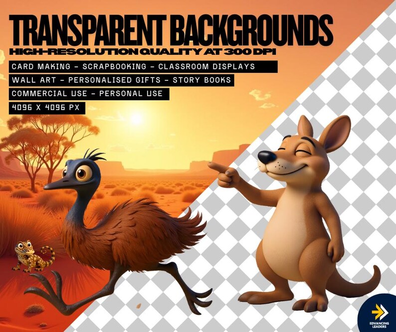 Aussie Mammals Clipart Bundle, Australian Animals, 3D Animated ...