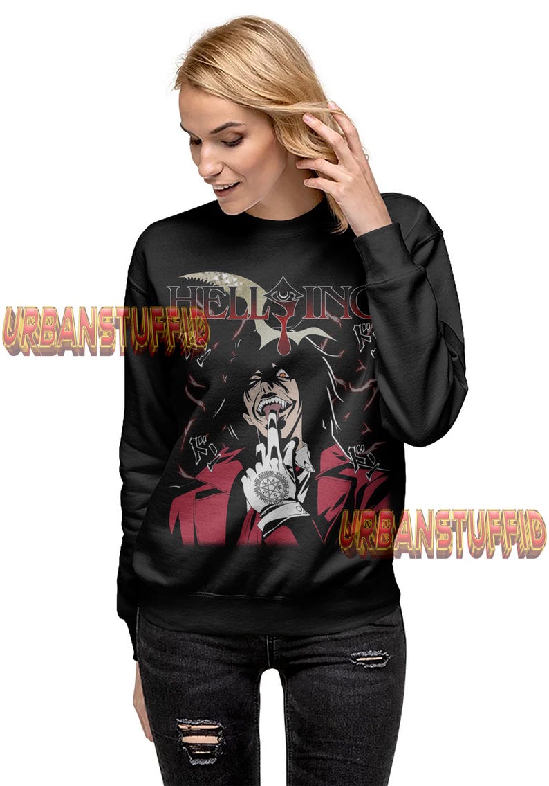 HELLSING ANIME GRAPHIC Shirt - Alucard Hellsing Ova Merch - Hellsing ...