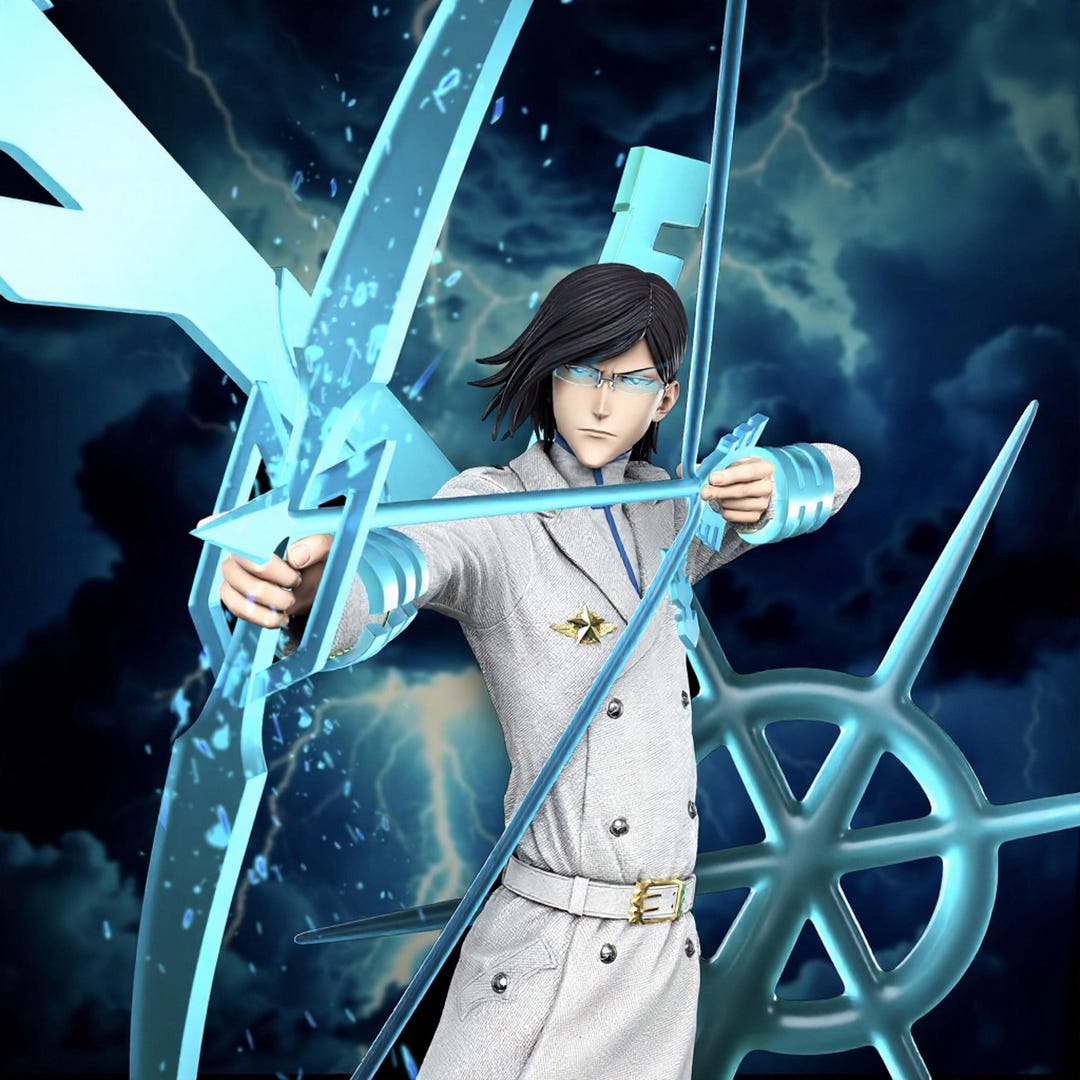 Bleach Uryu Ishida Figure | Anime STL Statue | Quincy Archer ...