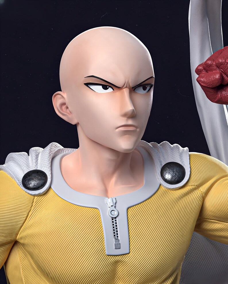 One Punch Man Saitama Vs Boros Diorama | Epic Anime STL Statue | Battle ...