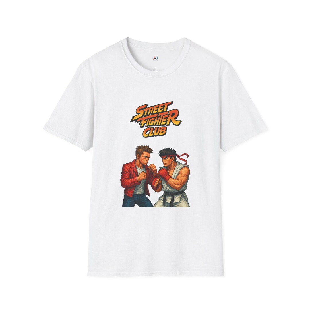Street Fighter Club T Shirt Retro Arcade Fight Game Mashup Tee - Etsy