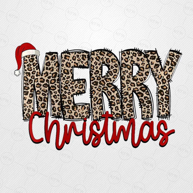 Black Santa With Cheetah - Etsy