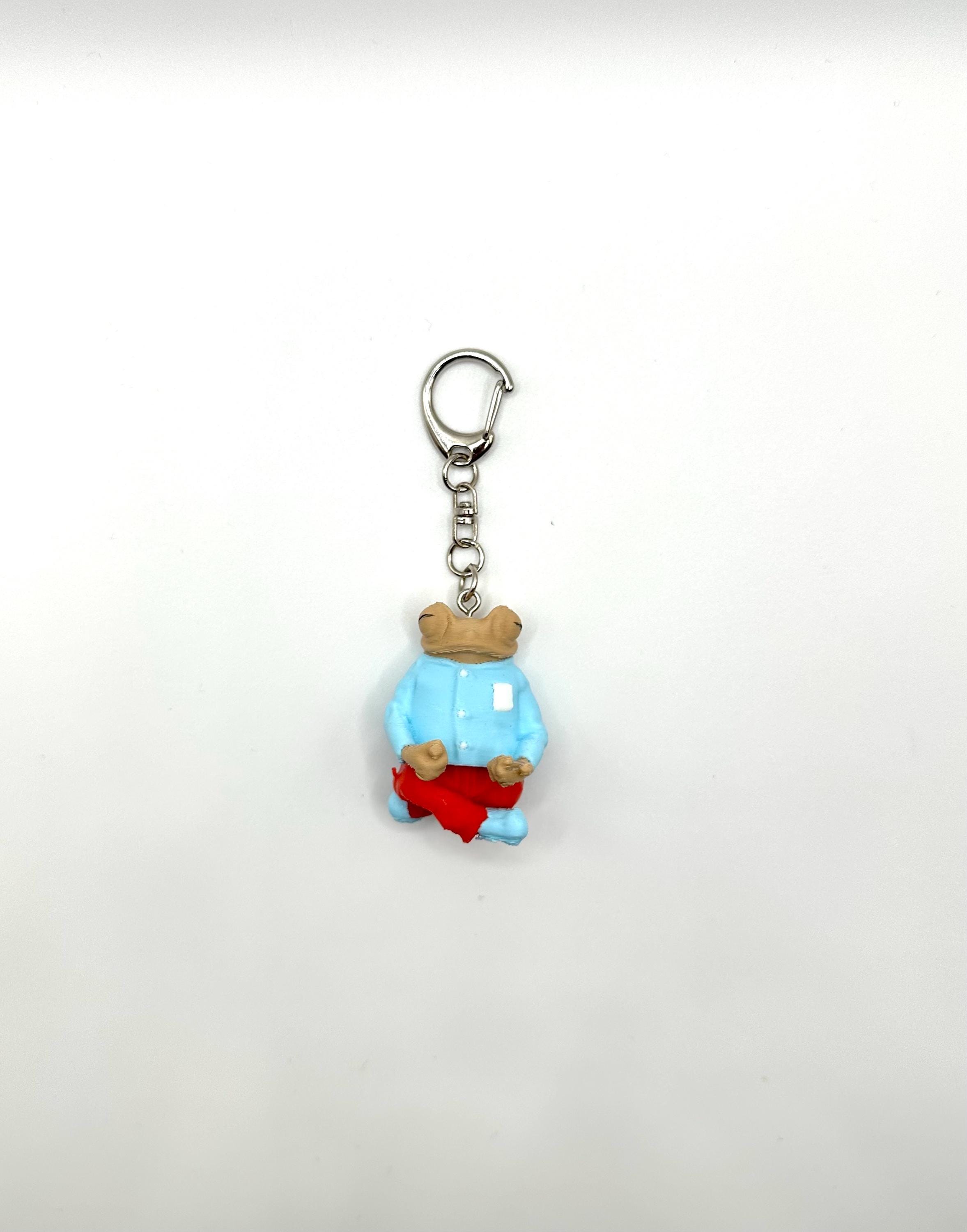 Bad Bunny Sapo Concho Dtmf Yoga Puerto Rico Keychain-3d Printed - Etsy