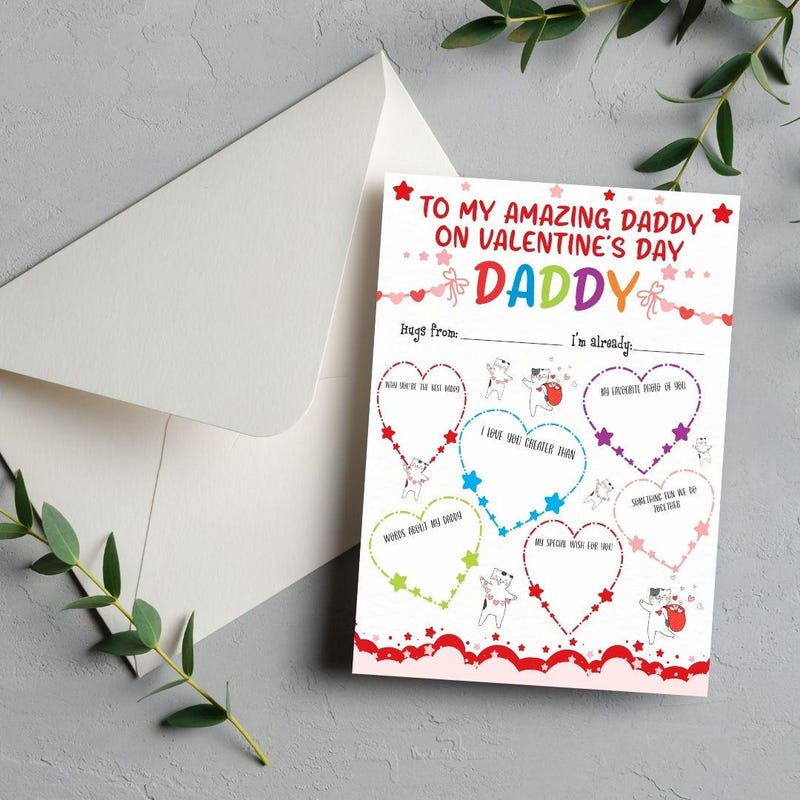 Dad Valentine Card - Etsy