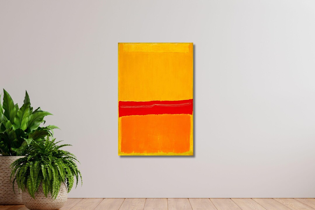 Mark Rothko No.5/no.22 Canvas Print: Abstract Expressionism Wall Art ...