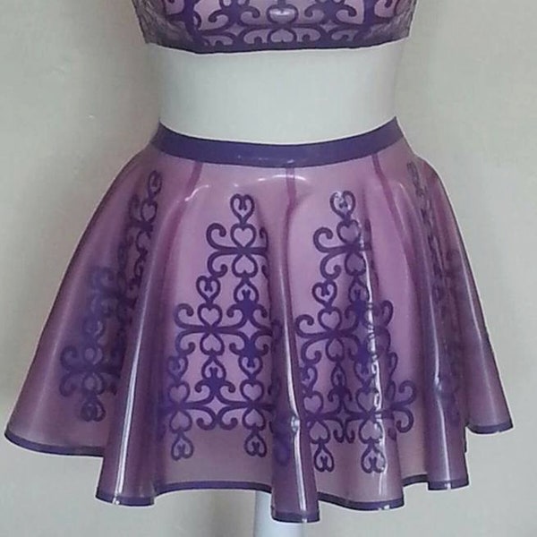 Latex Skirt - Etsy Uk