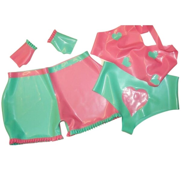 Latex Hot Pants - Etsy