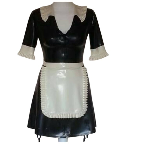 Latex Maid Uniforms - Etsy UK