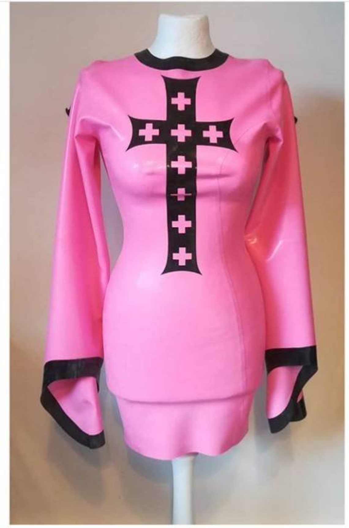 Latex Nun Dress With Veil - Etsy