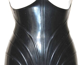 Rubber Corset - Etsy UK