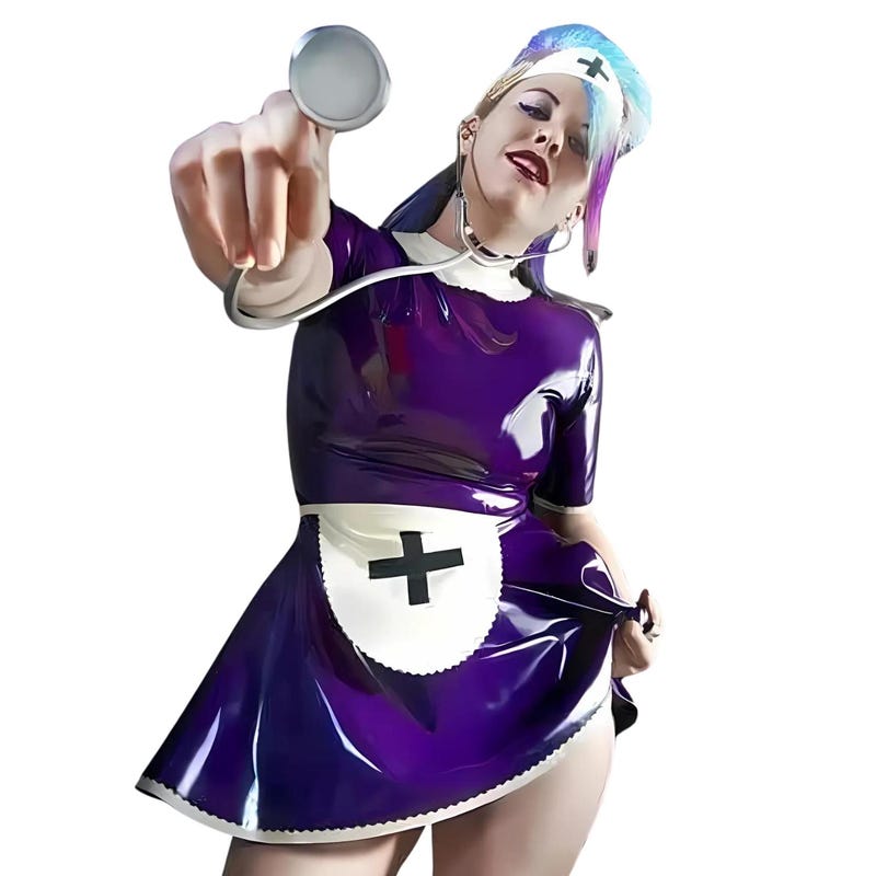 Sexy Nurse Costume Dress Etsy
