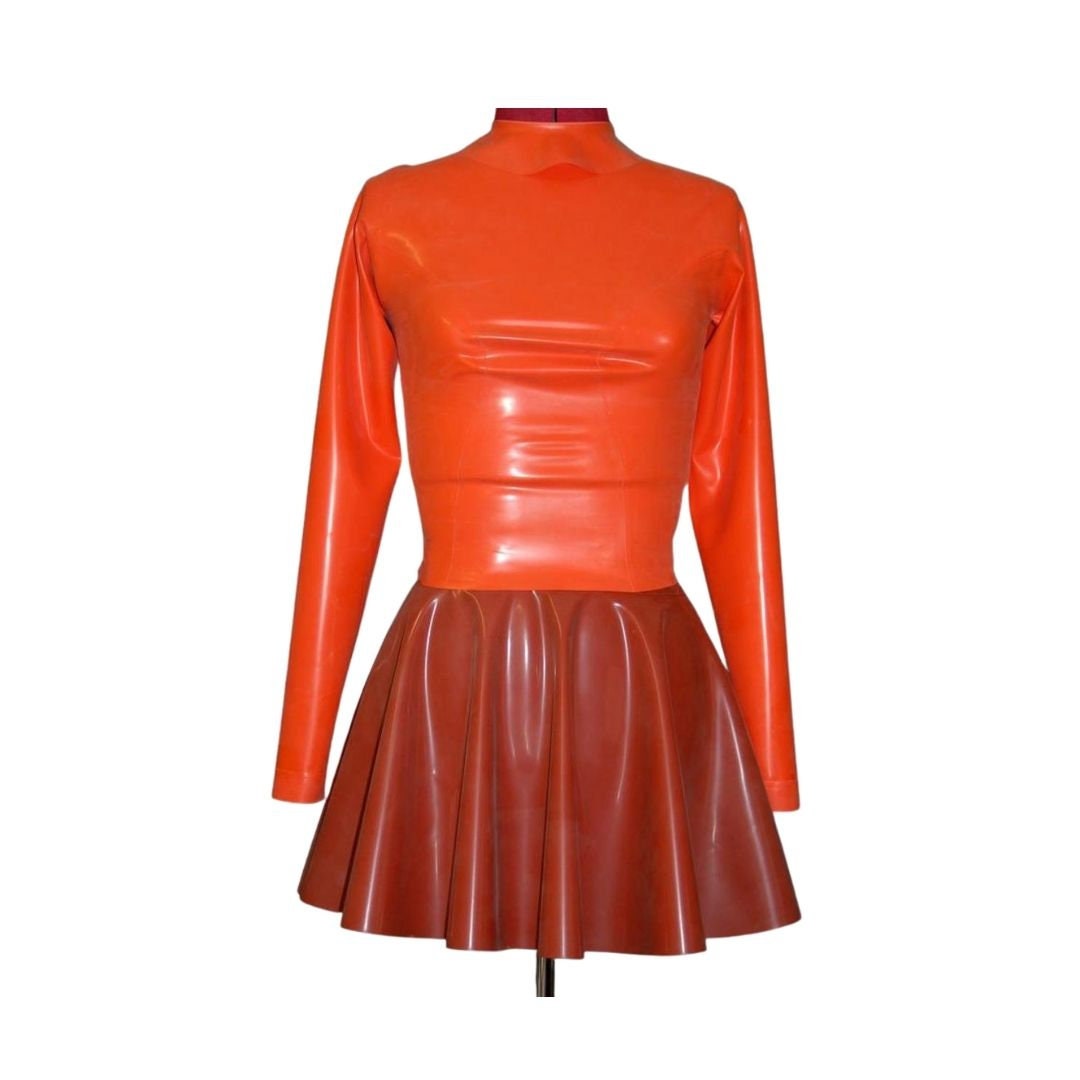 Latex Velma Cosplay Costume - Etsy