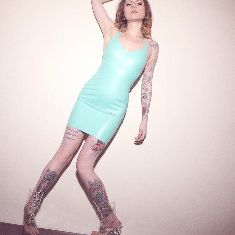 Latex Mini Dresses - Etsy UK