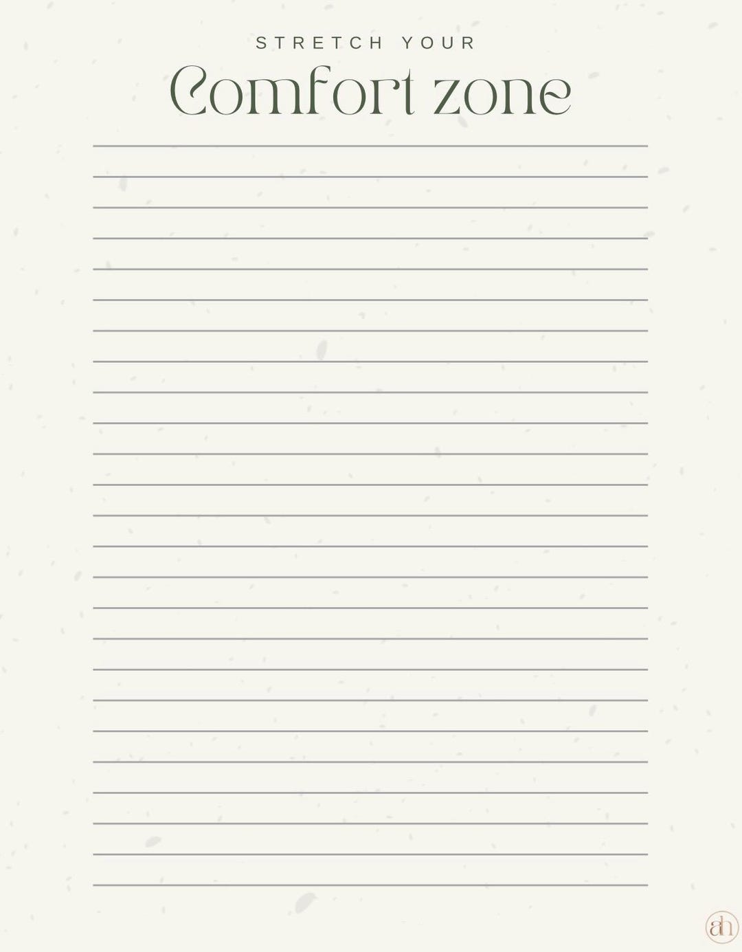 Printable Notepad | Comfort Zone | To-do List Template | Cute Planner ...