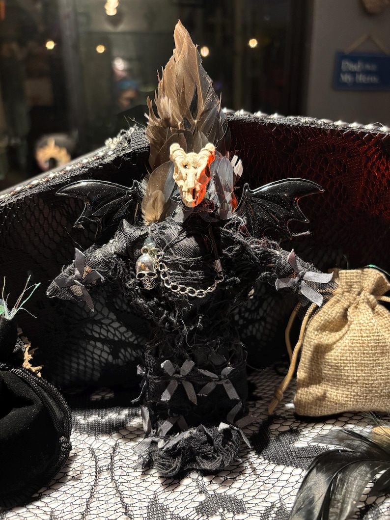 Art Doll / Voodoo Doll "horned Master" - Etsy