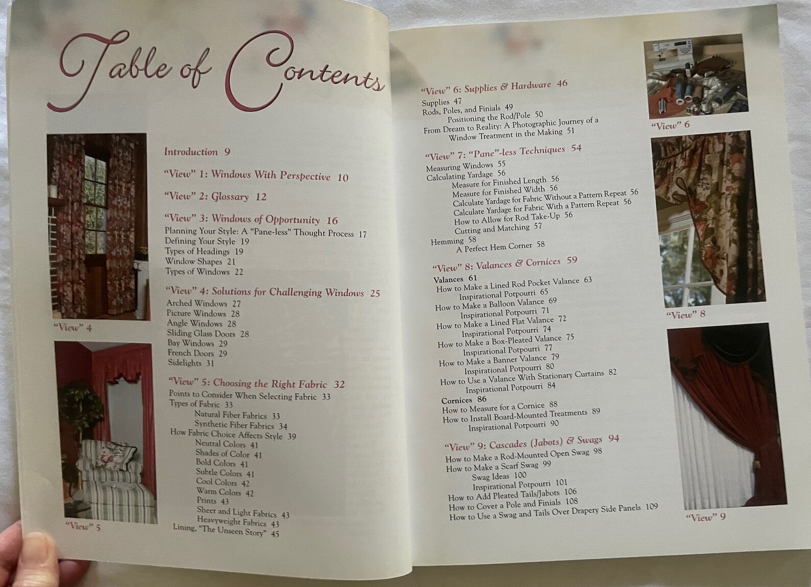 Sew a Beautiful Window Book PRE-OWNED - Etsy
