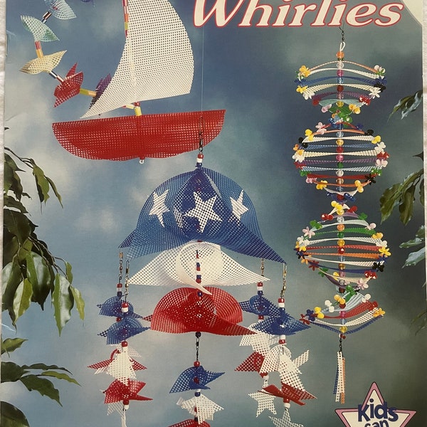 Plastic Canvas Wind Spinners - Etsy