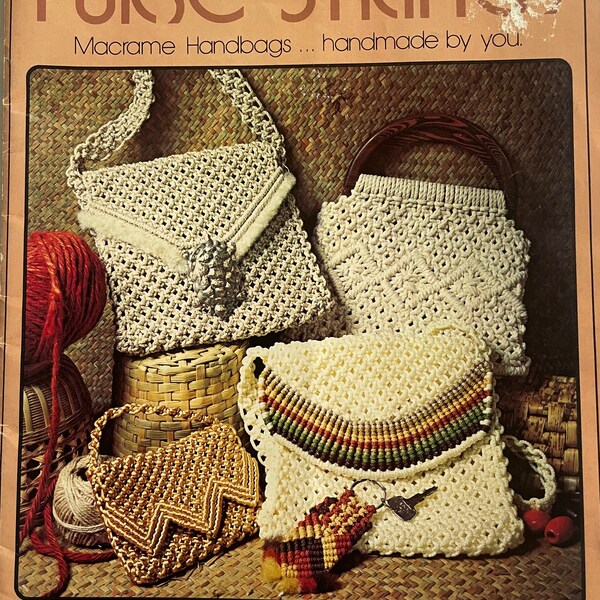 Macrame Handbags - Etsy