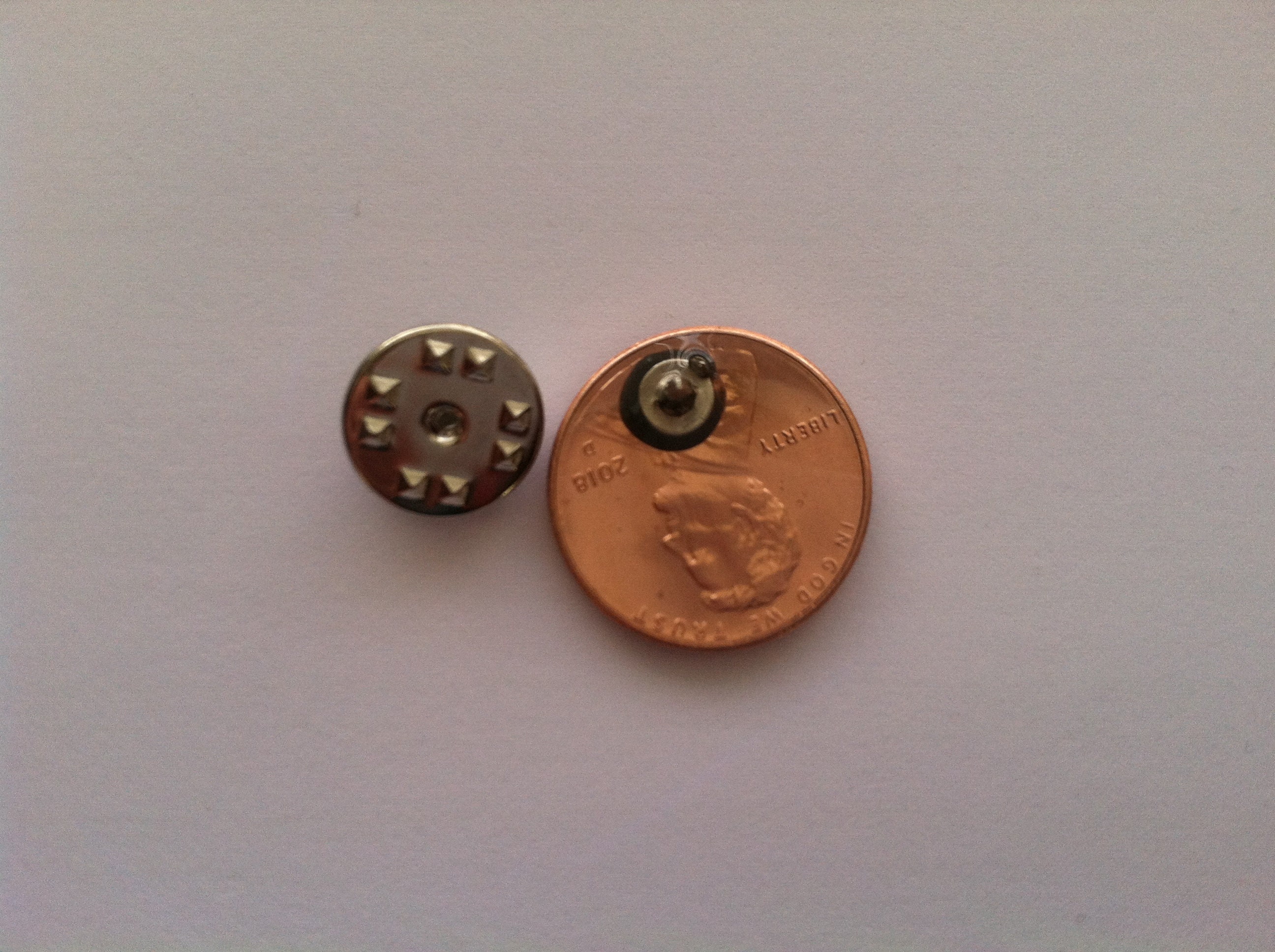 Let It Be Lucky pinny Penny Pin OR Dime Pin | Etsy