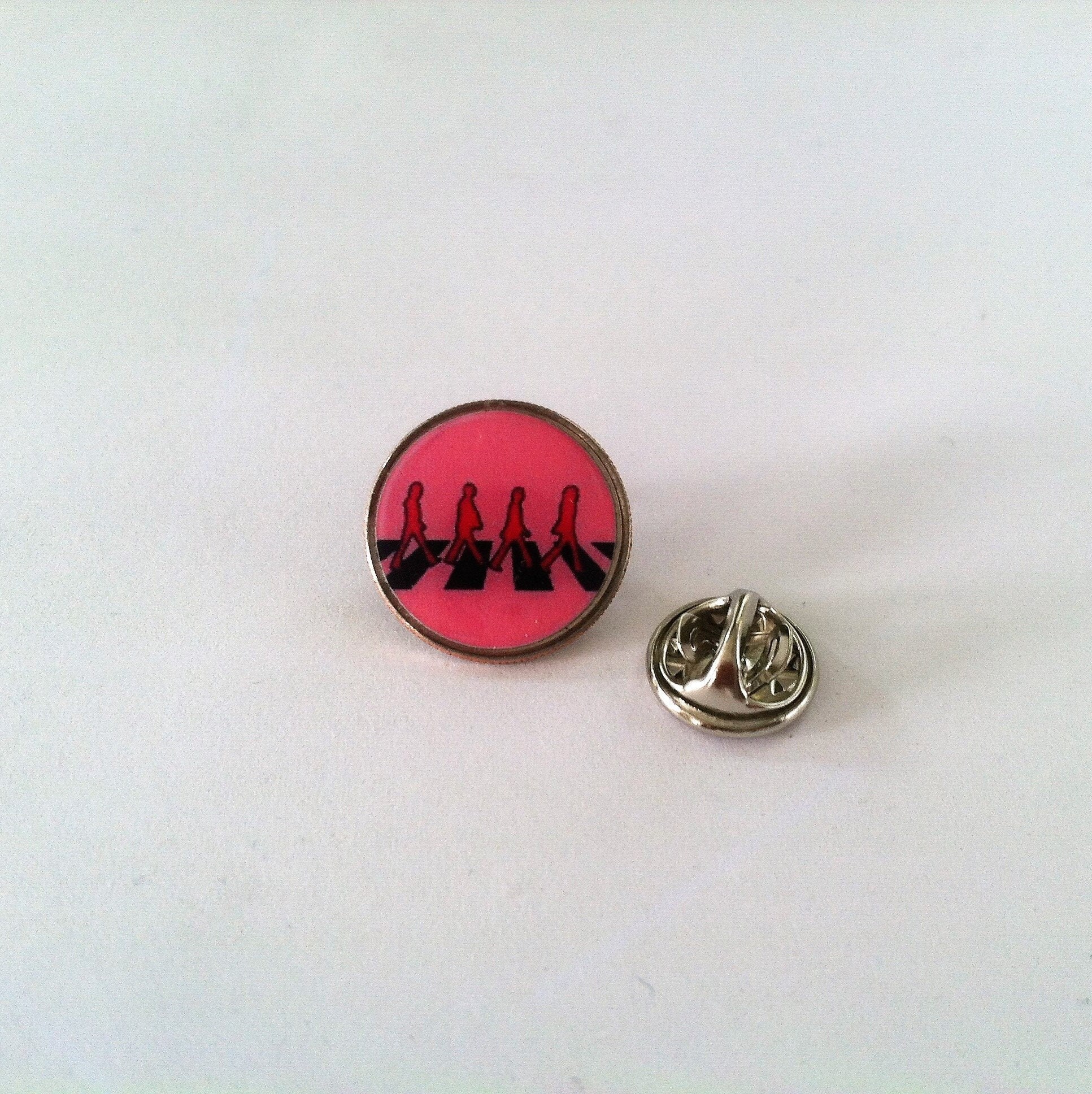 Pink Abbey Road Inspired Lucky pinny Penny Pin OR | Etsy