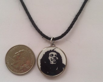 Bob Marley Necklace | Etsy