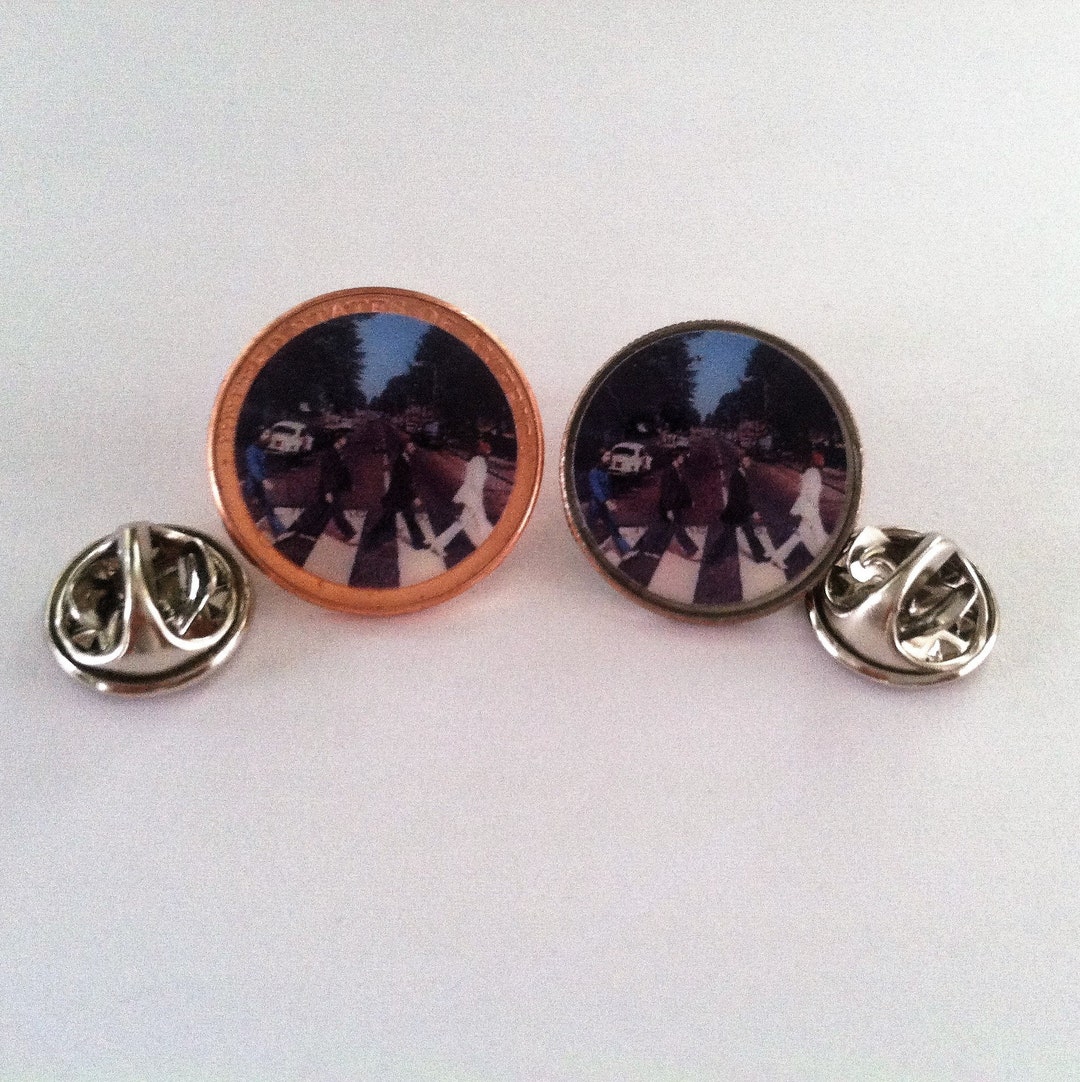The Beatles Abbey Road Lucky pinny Penny Pin OR Dime Pin - Etsy
