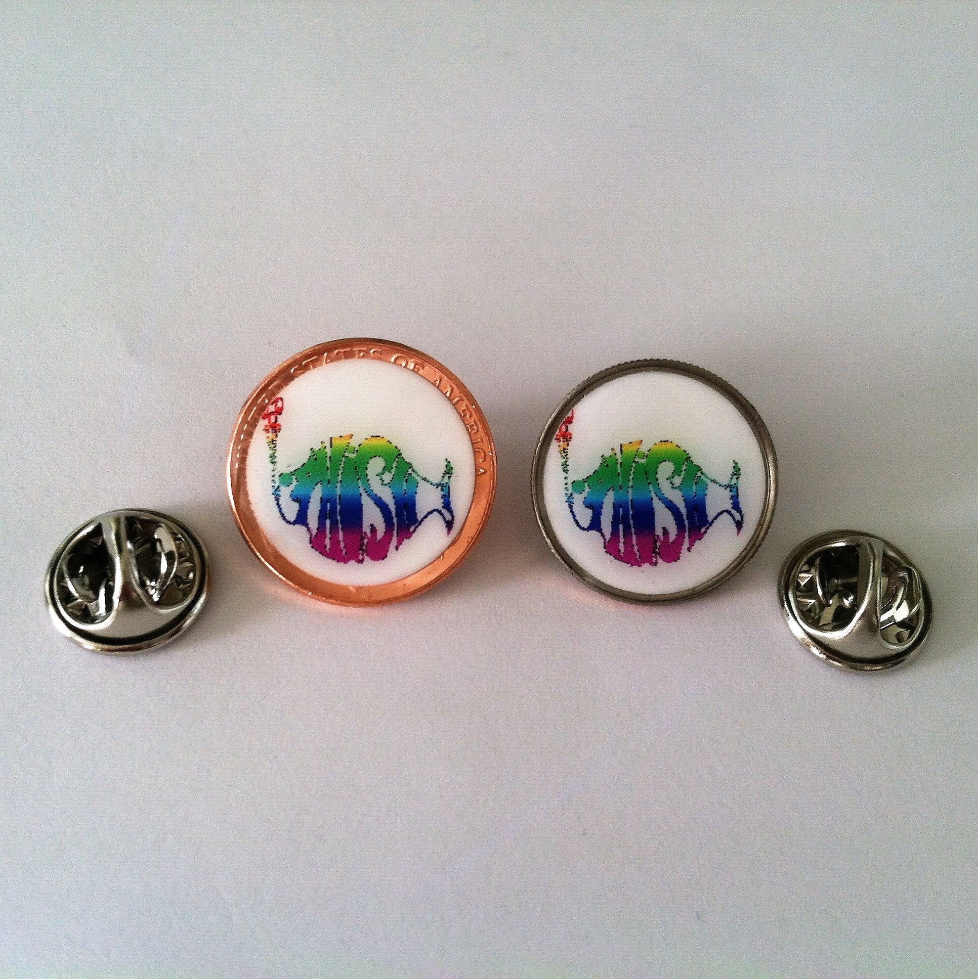 PHISH Lucky pinny Penny Pin OR Dime Pin - Etsy UK