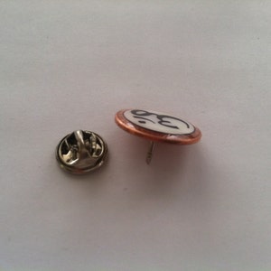 Om Aum Symbol Lucky pinny Penny Pin or Dime Pin - Etsy