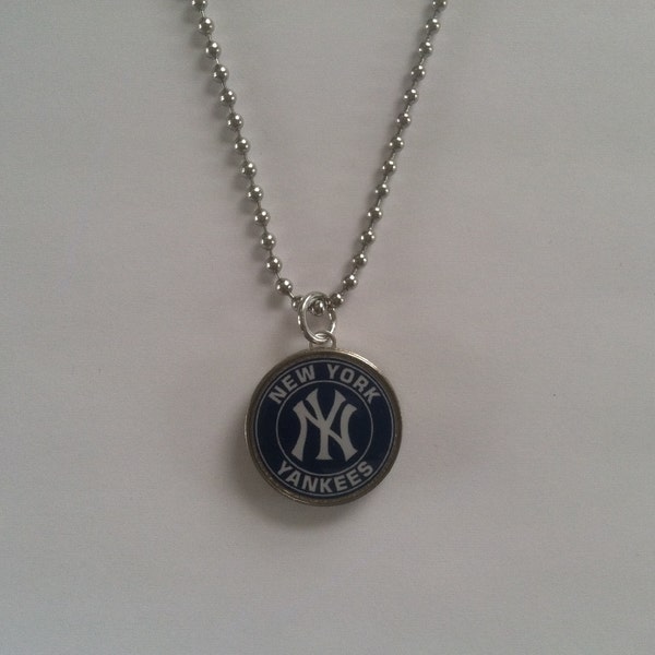 Yankees Necklace - Etsy