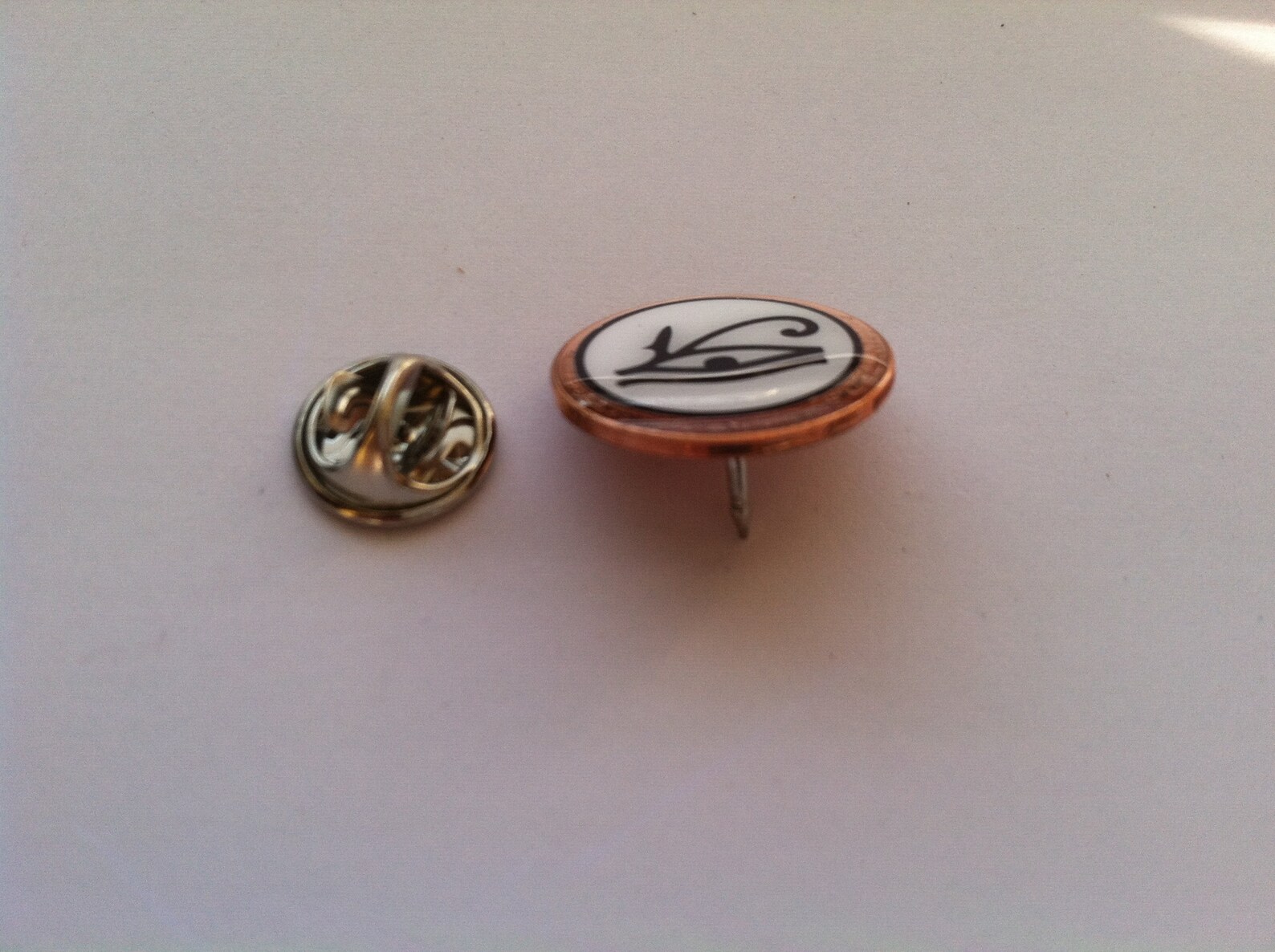 Eye of Horace / Horus Lucky pinny Penny Pin OR - Etsy