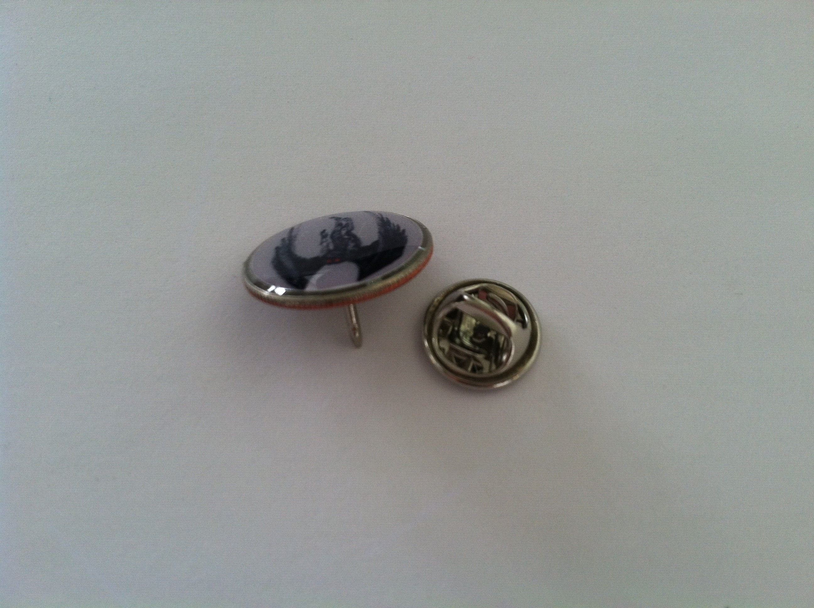 Mothman Moth Man Lucky pinny Penny Pin OR Dime Pin | Etsy