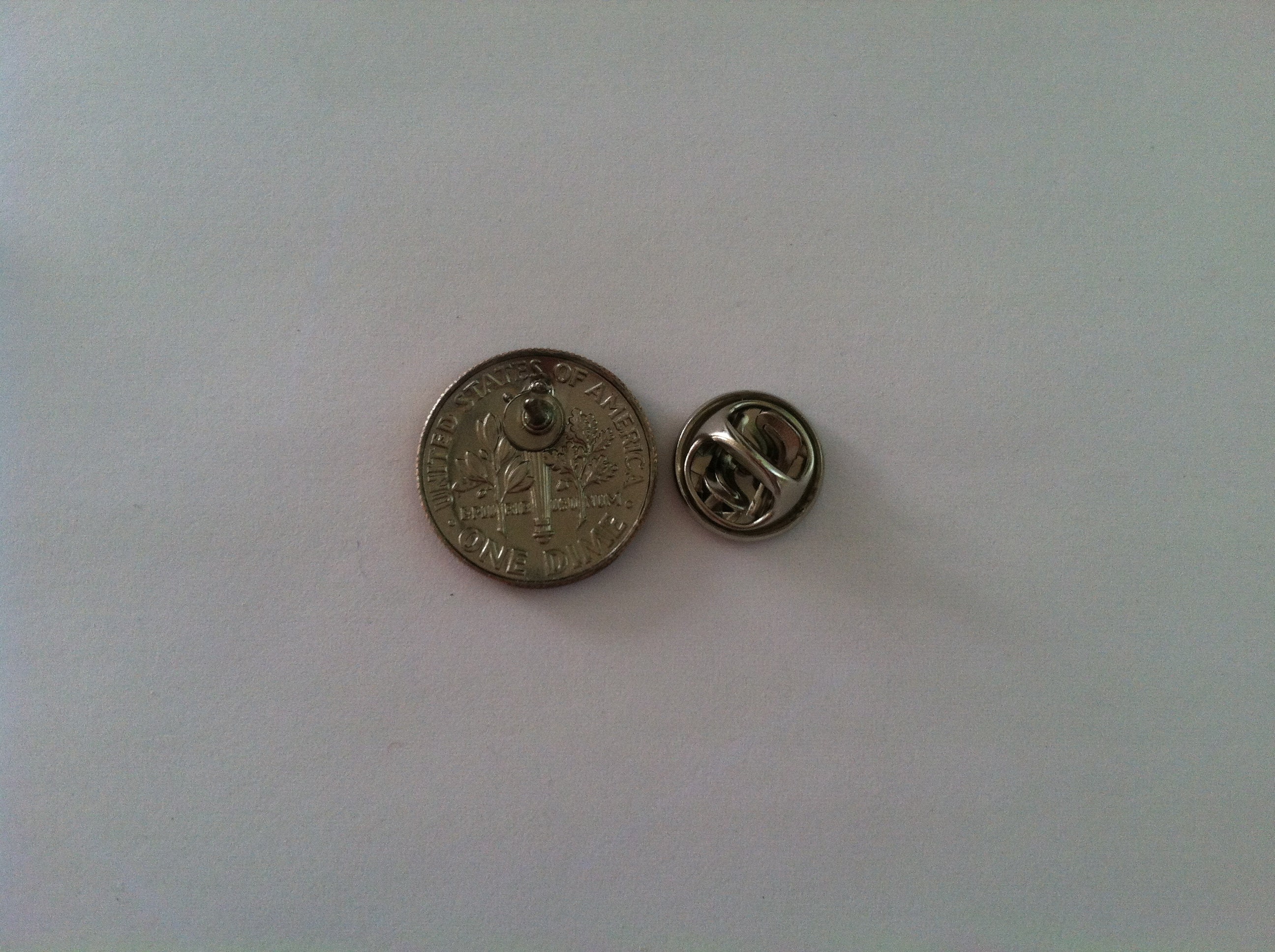 Lucky 13 Lucky Pinny Penny Pin OR Dime Pin | Etsy