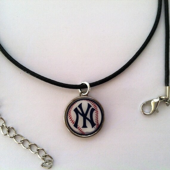 New York Yankees Dime Pendant on Chain or Cord Charm Necklace - Etsy