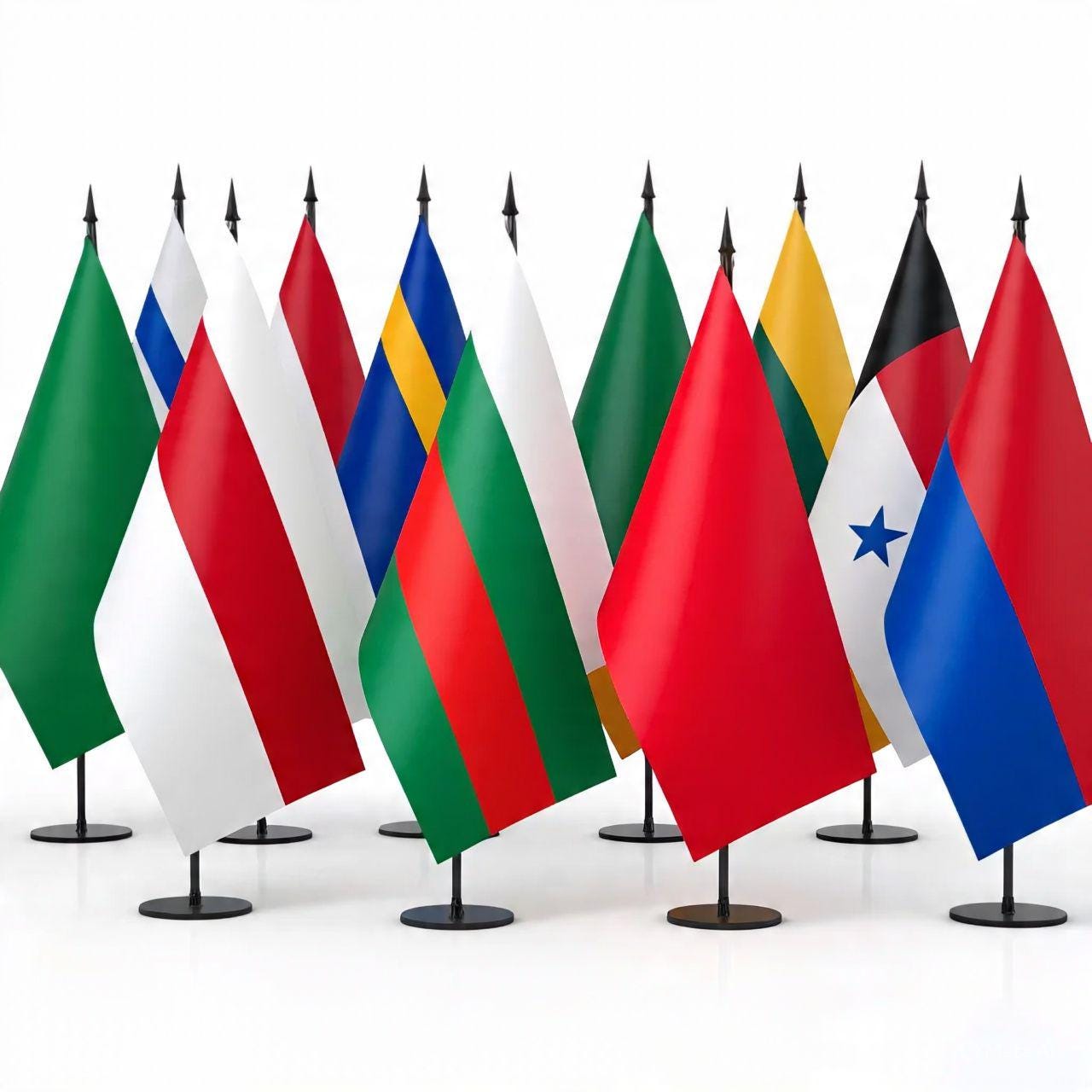 World Flags Digital Print | International Countries Flag Wall Art ...