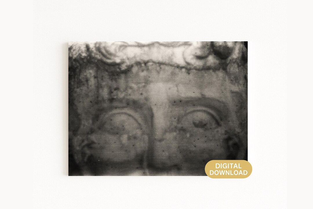 Marble Eyes Film Photography Print | Black and White Museum Wall Art ...
