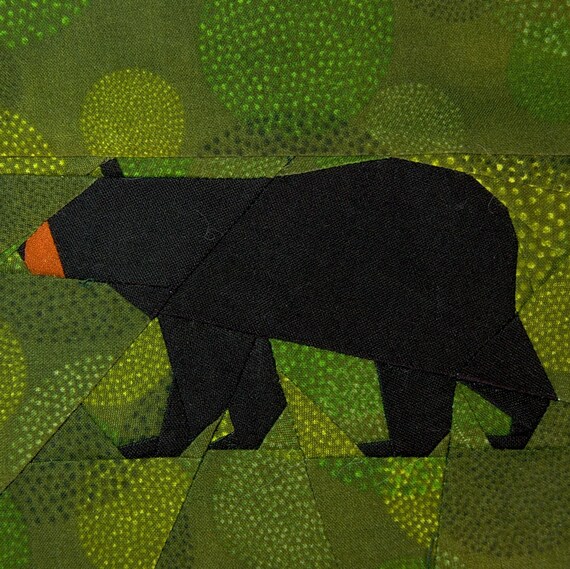 Black Bear Template
