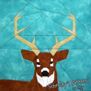 Set of 4 Wildlife Paper-piecing Patterns, PDF - Etsy