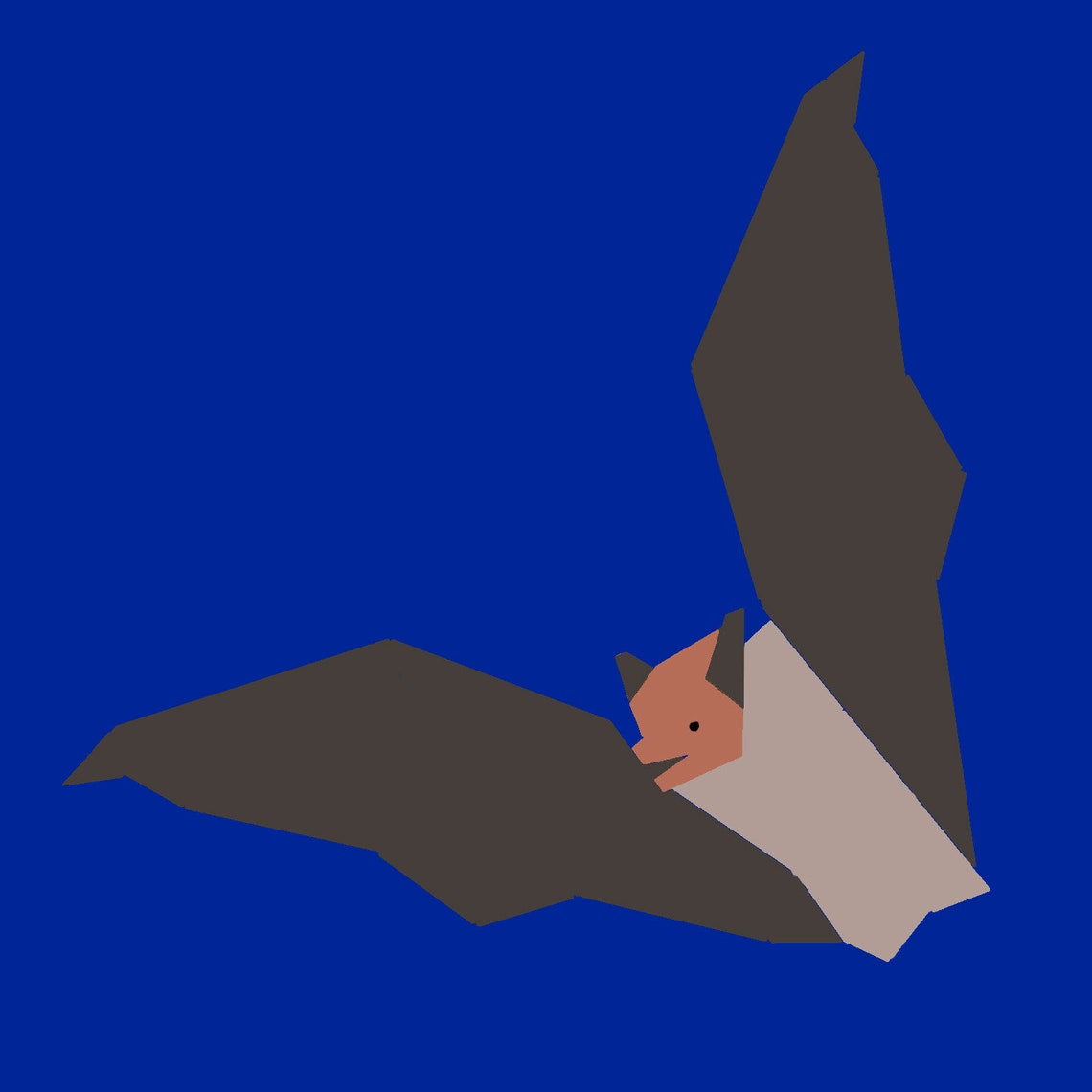 Little Brown Bat Paper Piecing Quilt Pattern PDF | Etsy