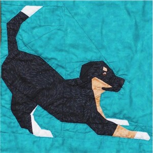 Playful Puppy Paper-piecing Quilt Pattern 10, PDF - Etsy