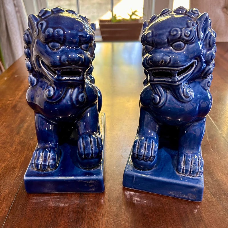 Foo Dogs - Etsy