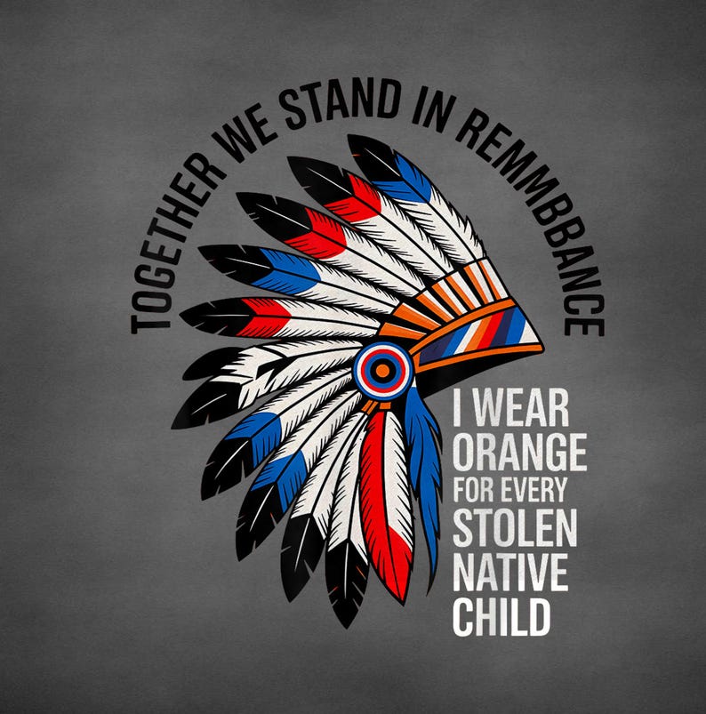 Orange Shirt Day PNG, Every Child Matters, Indigenous Remembrance ...